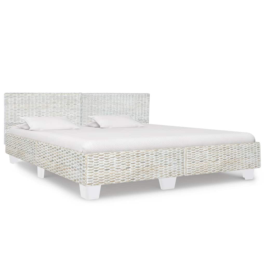 Rattan Bett 180x200
