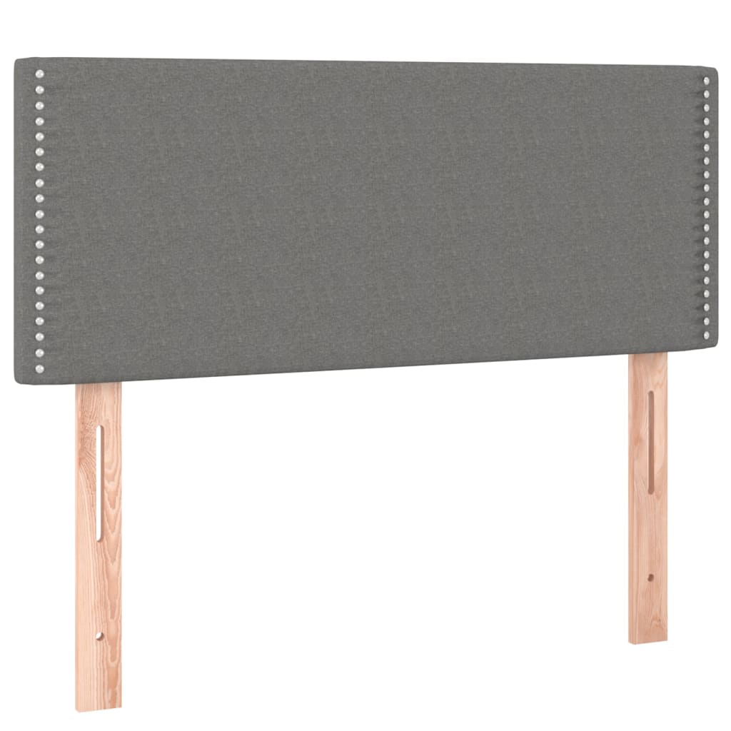 vidaXL Kopfteil Dunkelgrau 100x5x78/88 cm Stoff | vidaXL.de