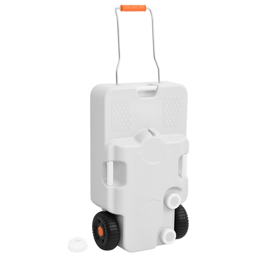 vidaXL Camping-Wassertank mit Rollen 30 L Grau | vidaXL.de