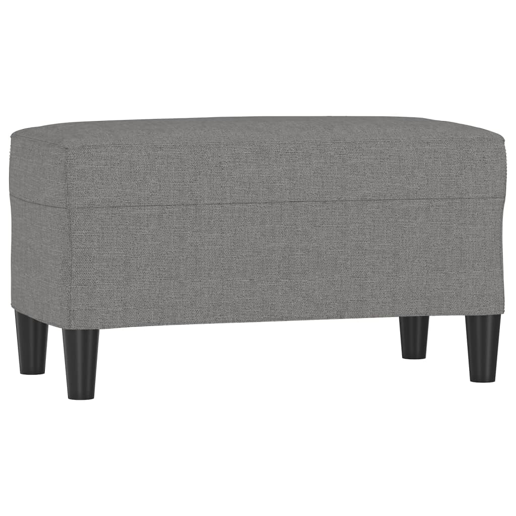 vidaXL Sitzbank Dunkelgrau 70x35x41 cm Stoff | vidaXL.de